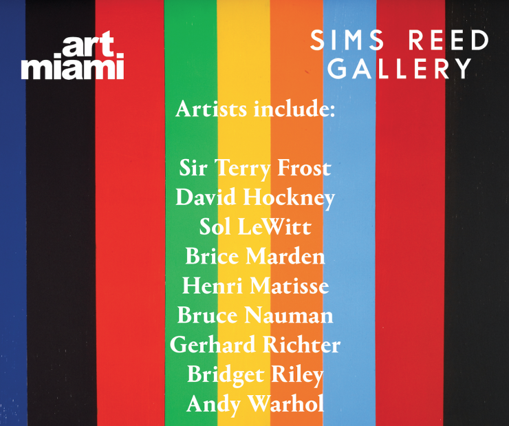 Art Miami - Sims Reed Gallery